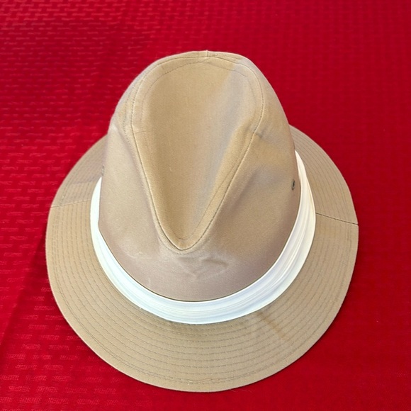 Stetson | Accessories | Stetson Vintage Mens Fedora Khaki Beige Rain ...